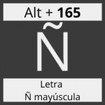 Cómo escribir la letra Ñ mayúscula【también su código ASCII】